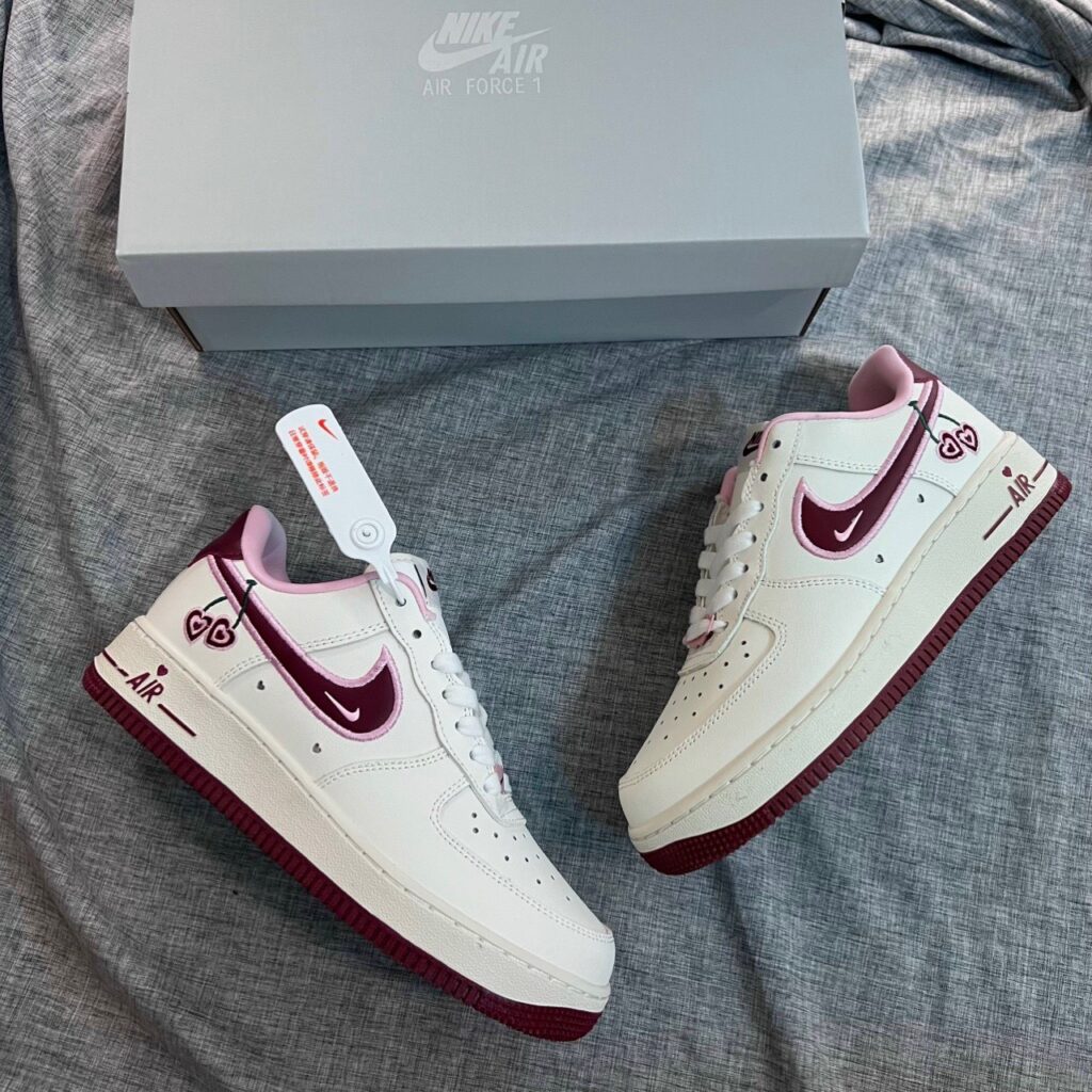 Giày Nike AF1 Cherry siêu cấp - Air Force 1 Cherry - Góc Của Nhỏ