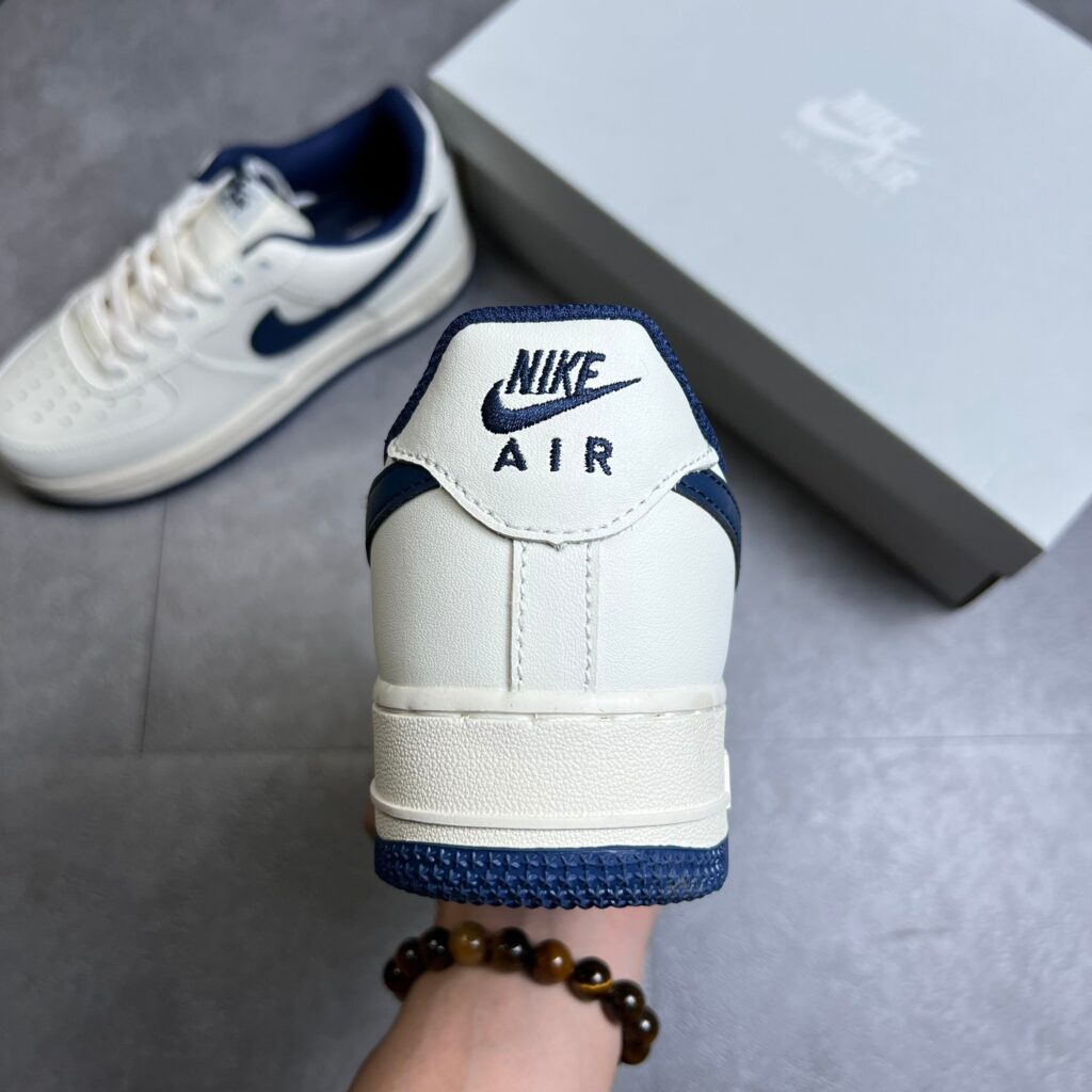 Giày Nike AF1 kem xanh navy rep 1:1 - Air Force 1 - Góc Của Nhỏ